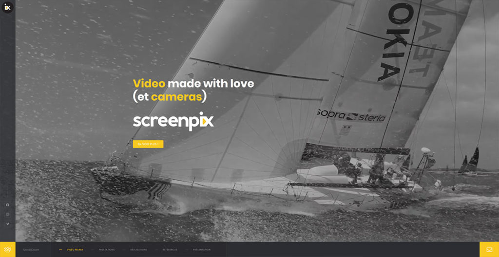 Screenpix - La Coquille Web